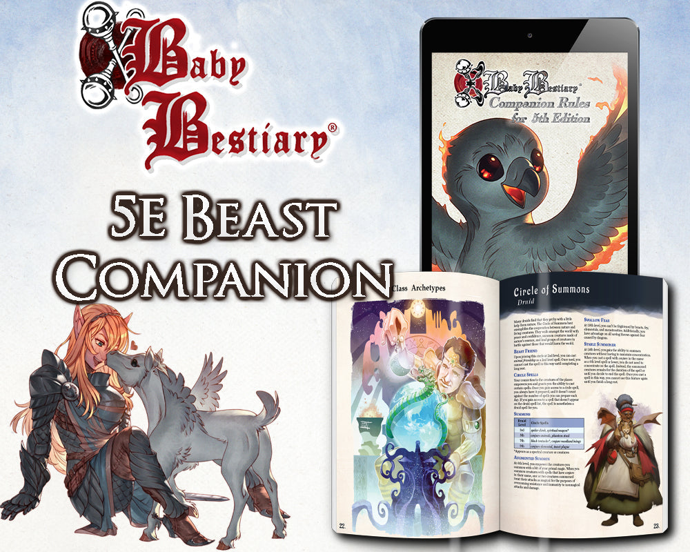 Beast Companion Guide (5e) – Baby Bestiary