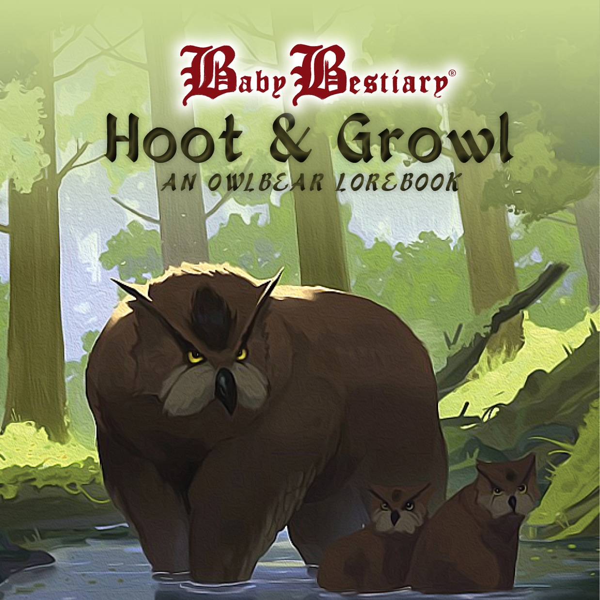 Owlbear Lorebook – Baby Bestiary