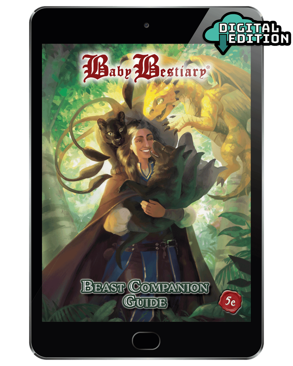 Beast Companion Guide (5e) – Baby Bestiary