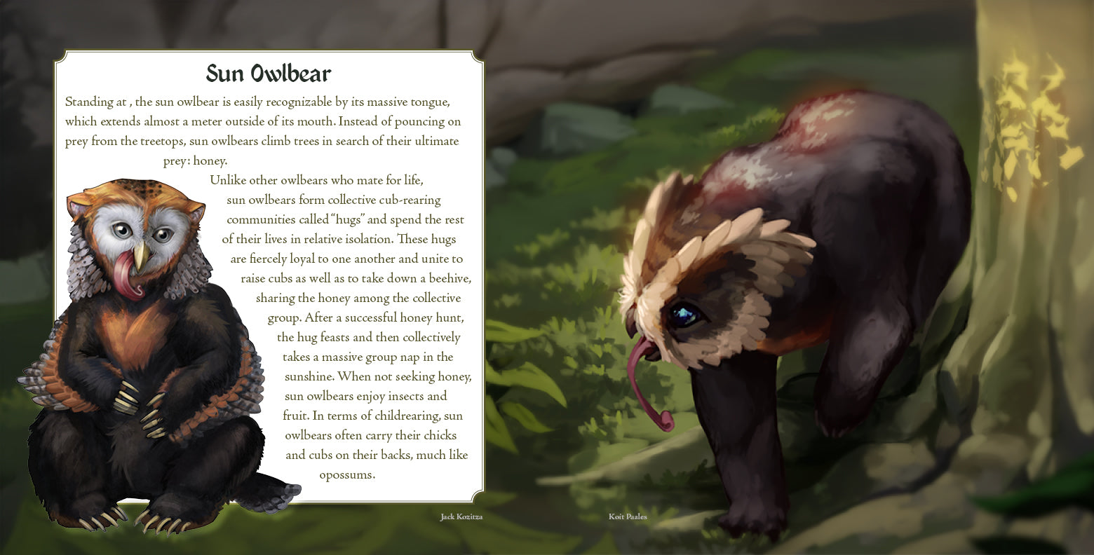Owlbear Lorebook - Digital Edition – Baby Bestiary