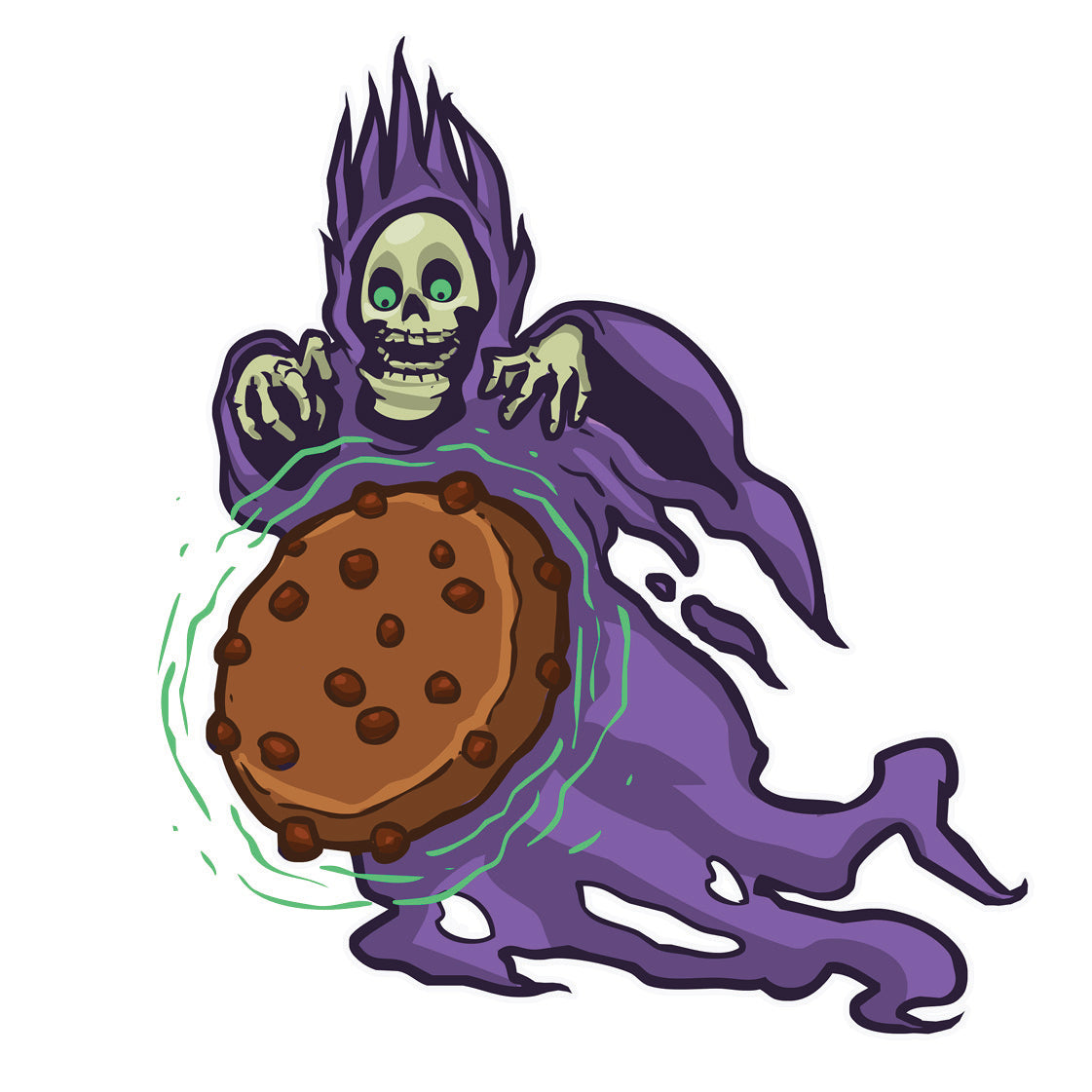 Cookie Lich Sticker – Baby Bestiary